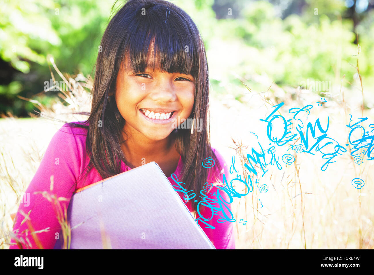 Composite image of letter and number jumble Stock Photo - Alamy
