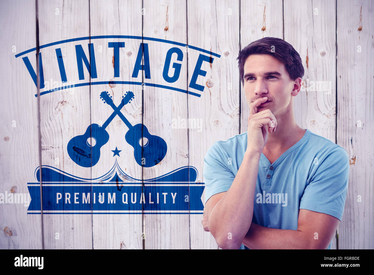 Vintage man thinking hi-res stock photography and images - Alamy