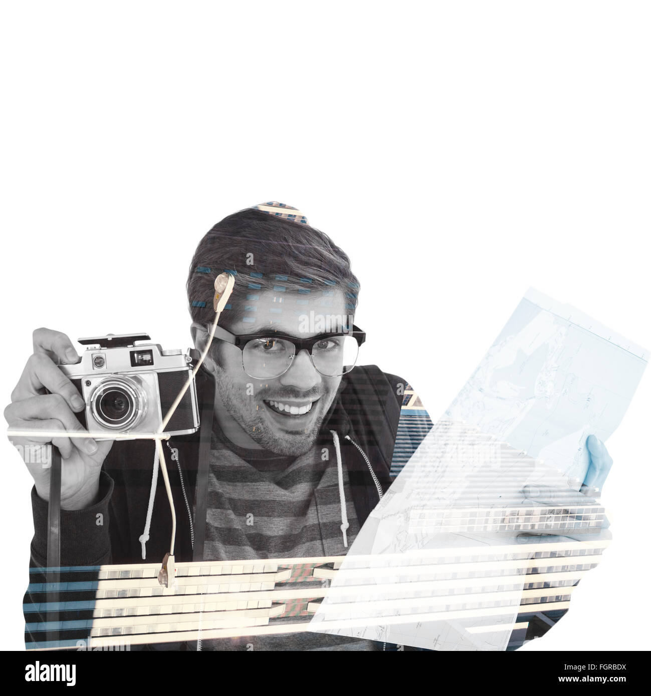 Man holding map hi-res stock photography and images - Alamy