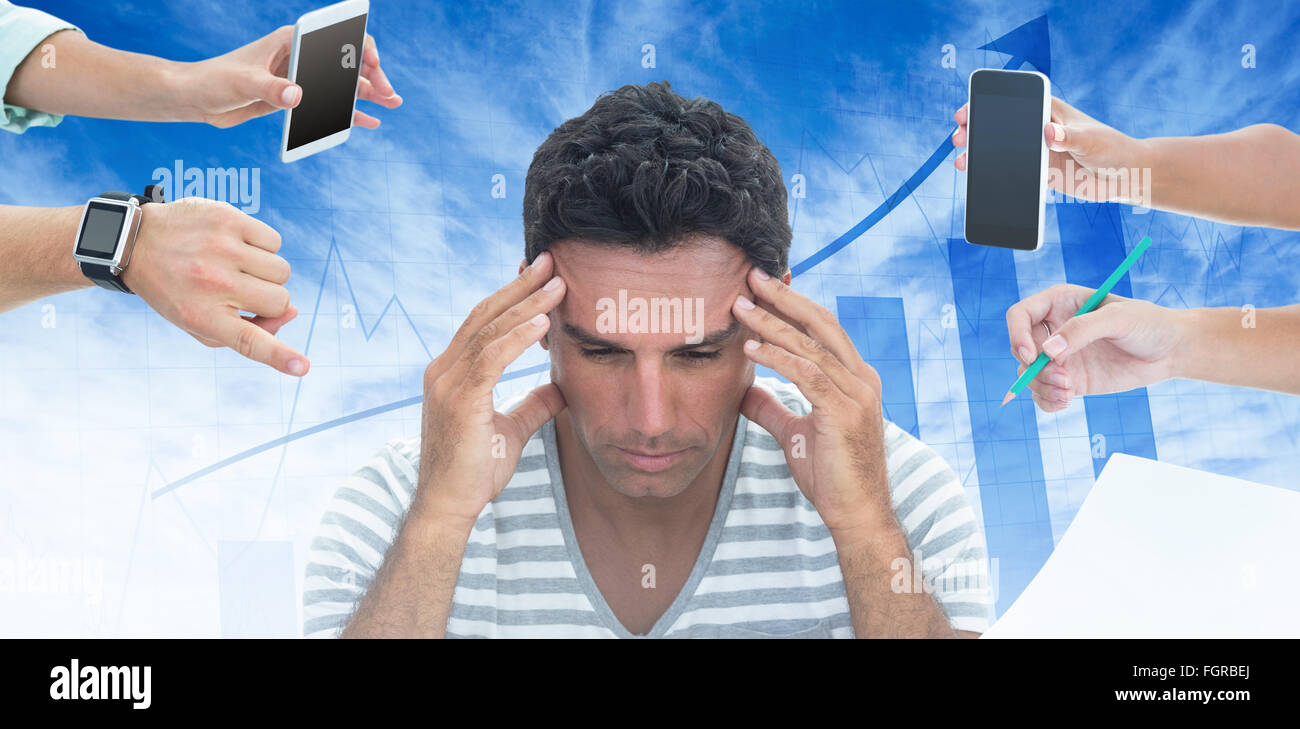 Concentrated mature woman using hi-res stock photography and images - Alamy