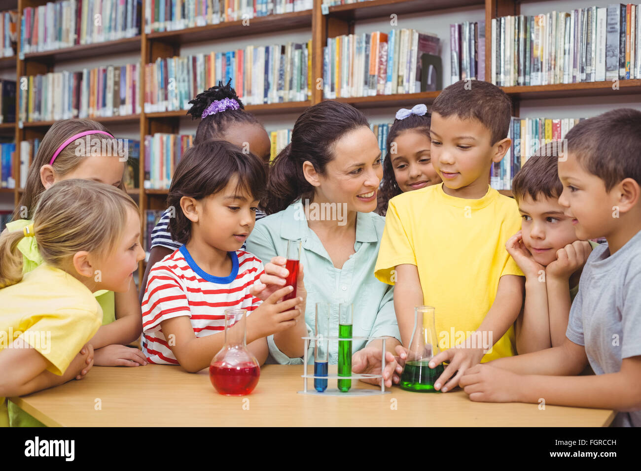 Black boy doing science hi-res stock photography and images - Alamy