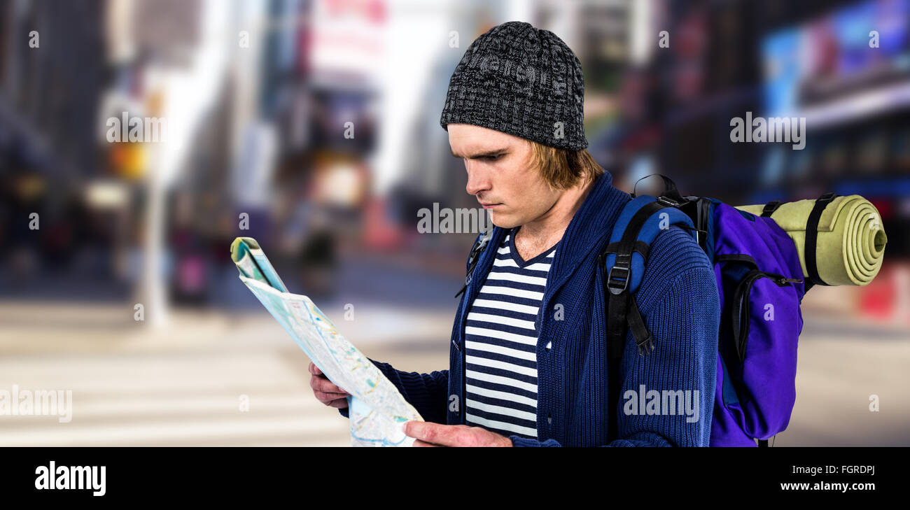 Looking at map america city hi-res stock photography and images - Alamy