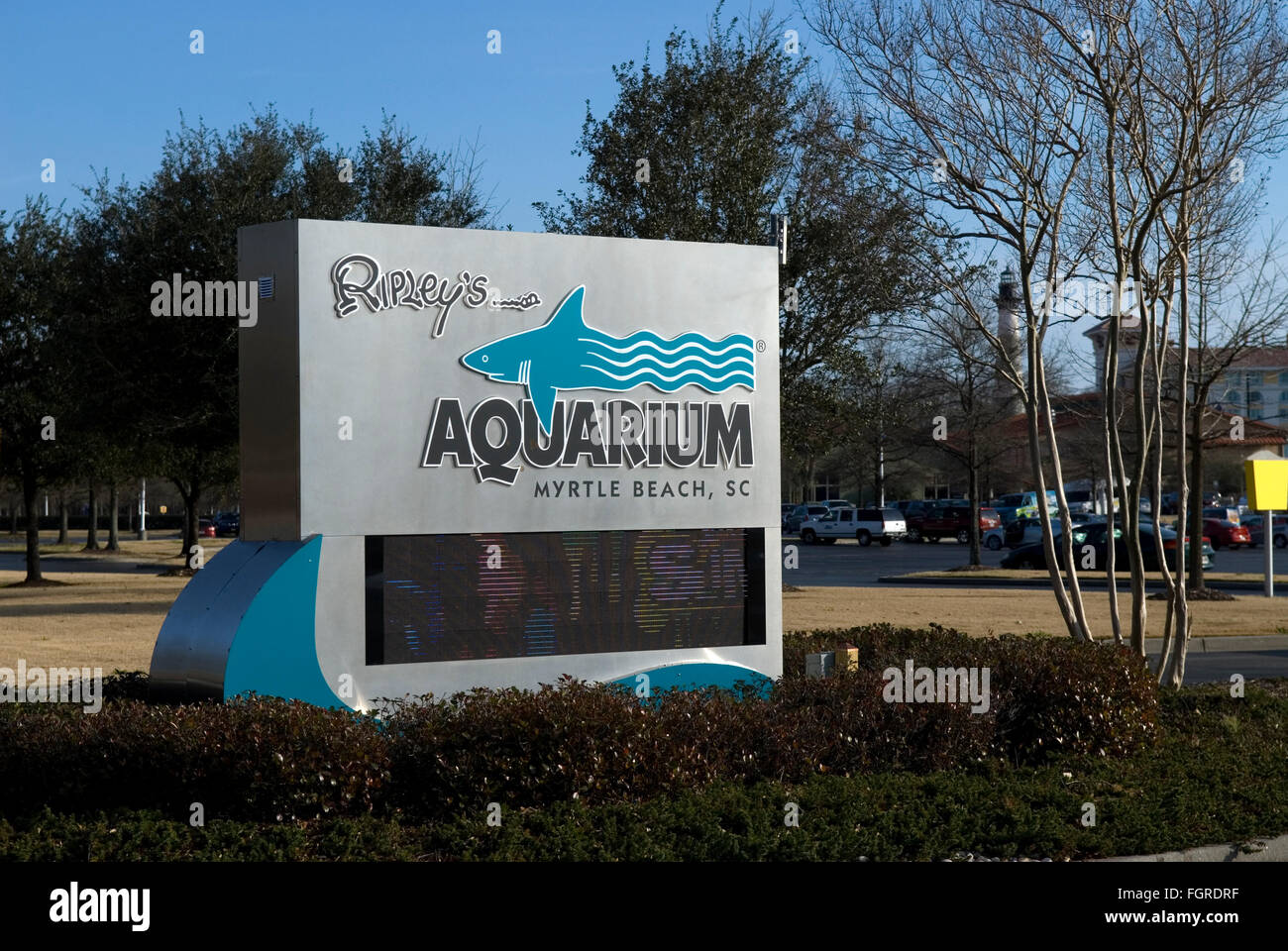 Ripley's Aquarium sign Myrtle Beach South Carolina USA Stock Photo - Alamy