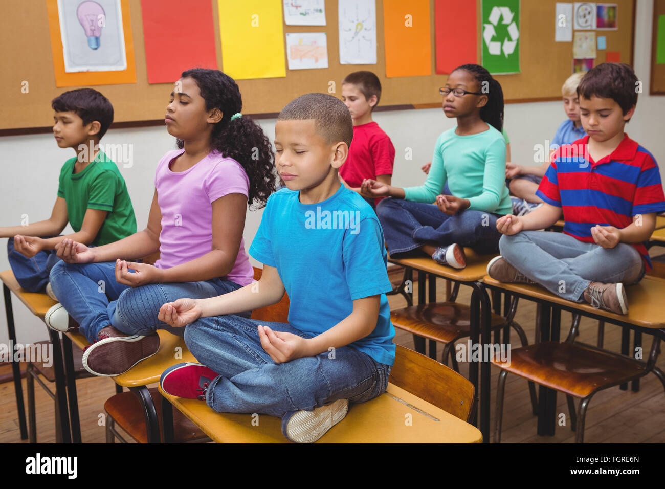 Calm classroom hi-res stock photography and images - Alamy