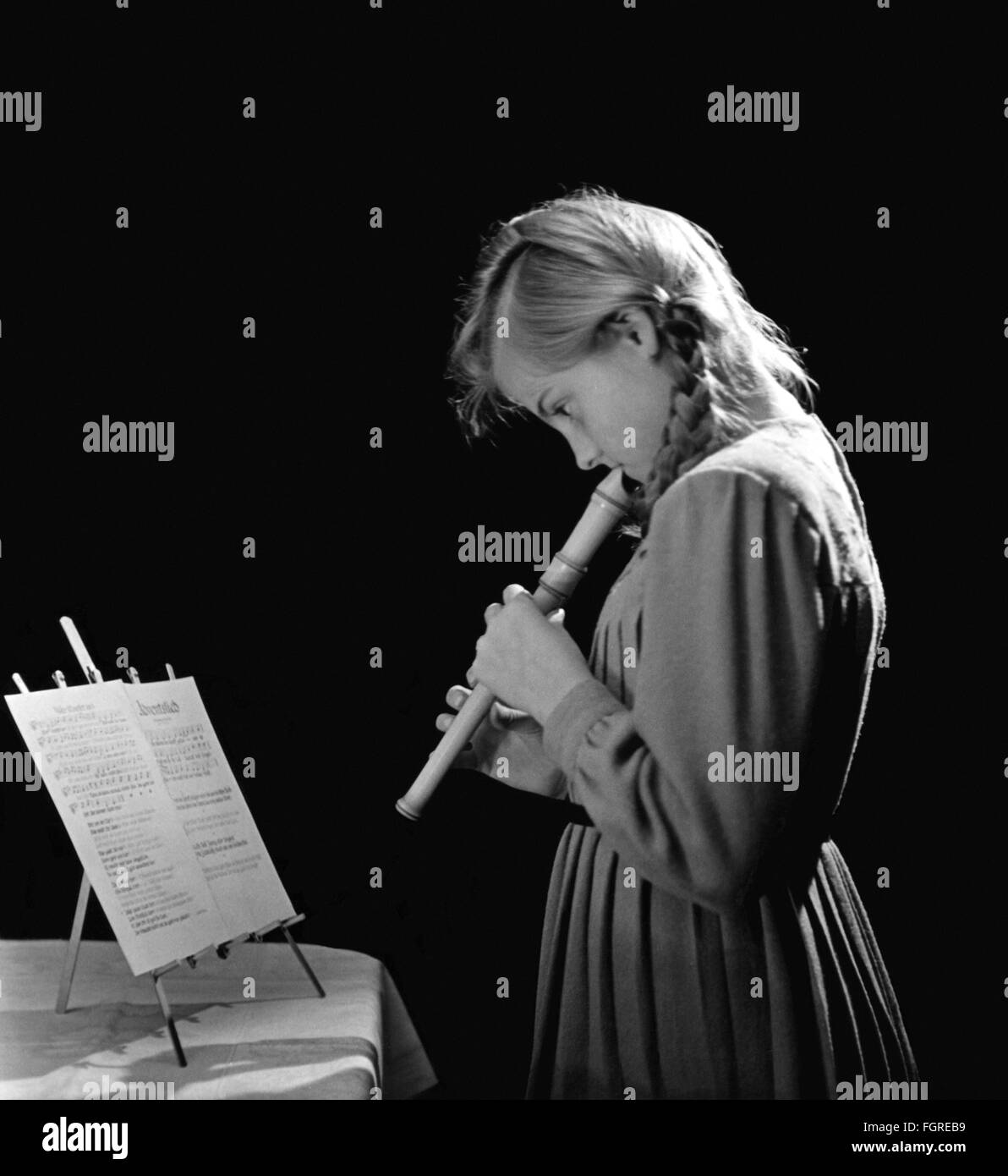 Recorder Music Notes High Resolution Stock Photography and Images - Alamy