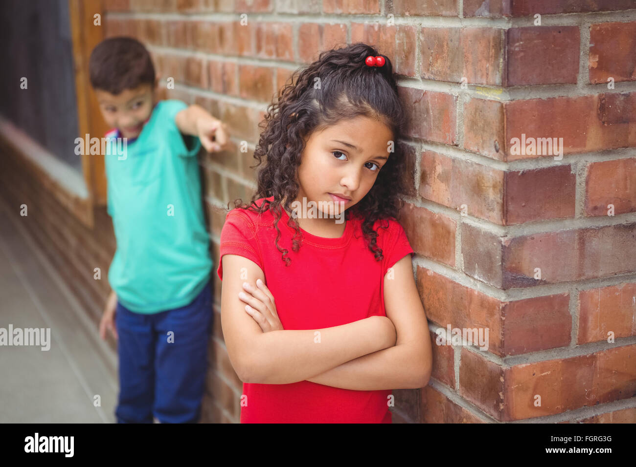 Teasing child school hi-res stock photography and images - Alamy