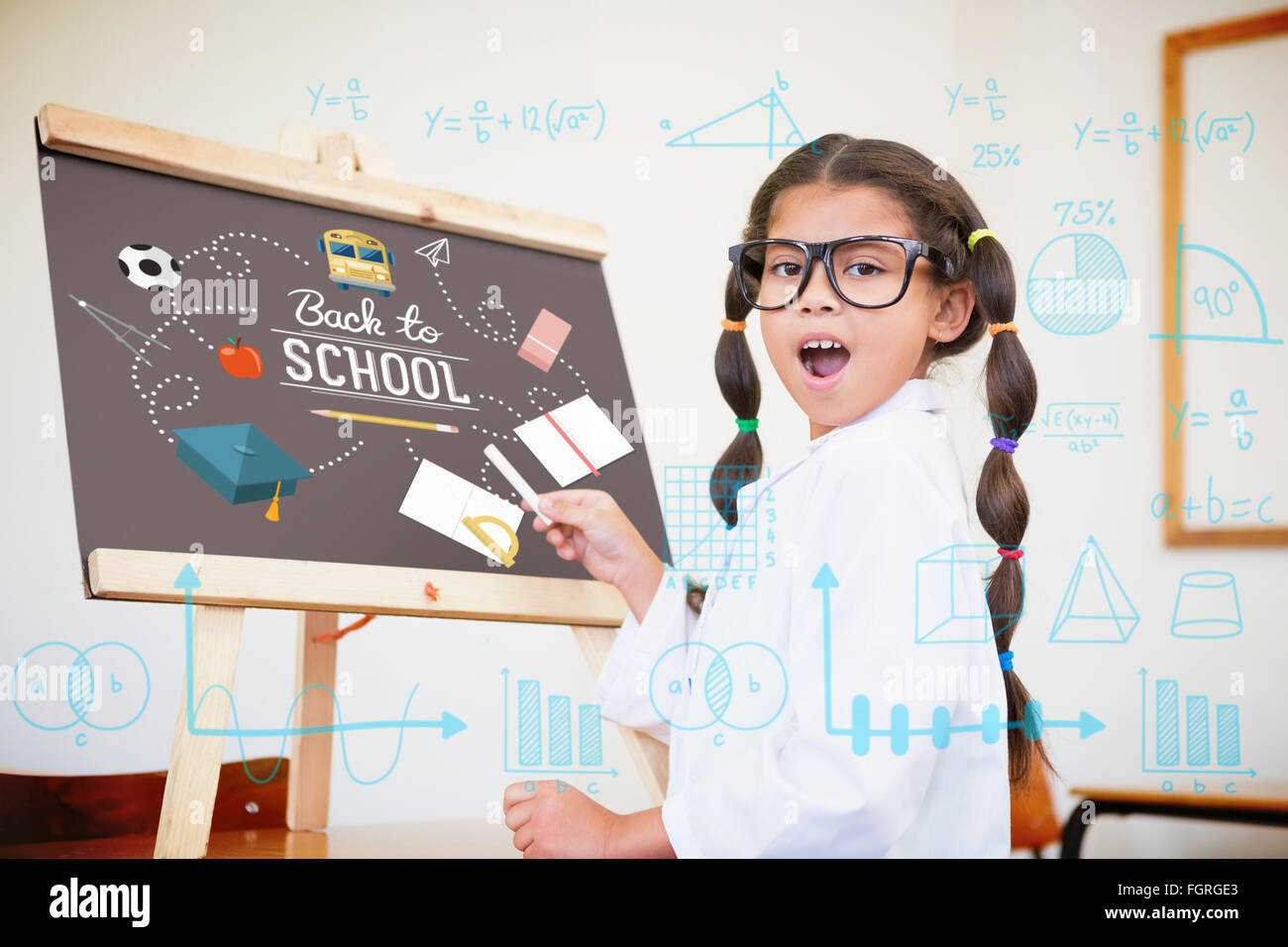 Child maths equation hi-res stock photography and images - Alamy
