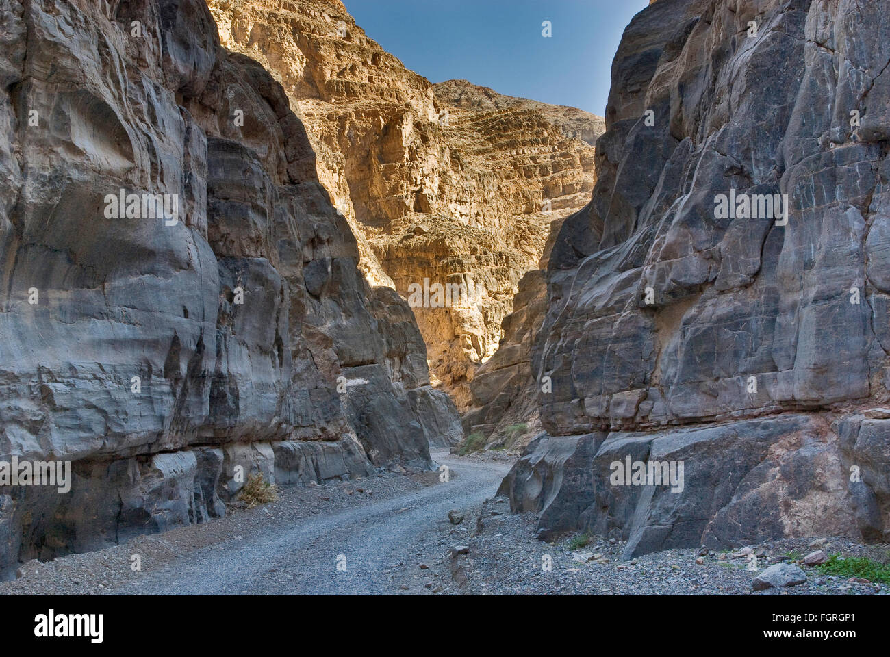 Narrows of Titus Canyon in Grapevine Mountains, Death Valley National ...