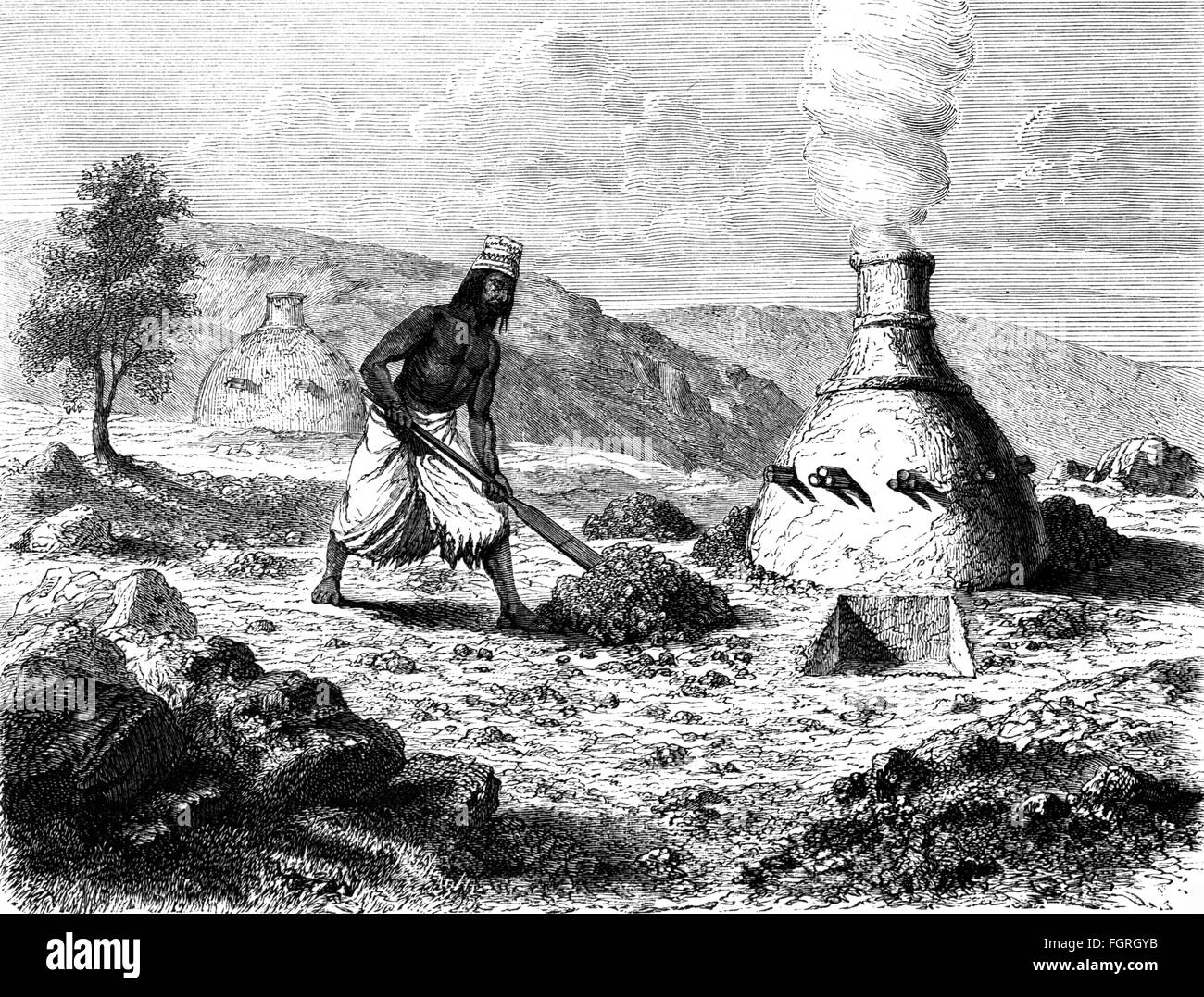 mining,ore dressing / metal processing,blast furnace,Fouta Djellon,wood ...