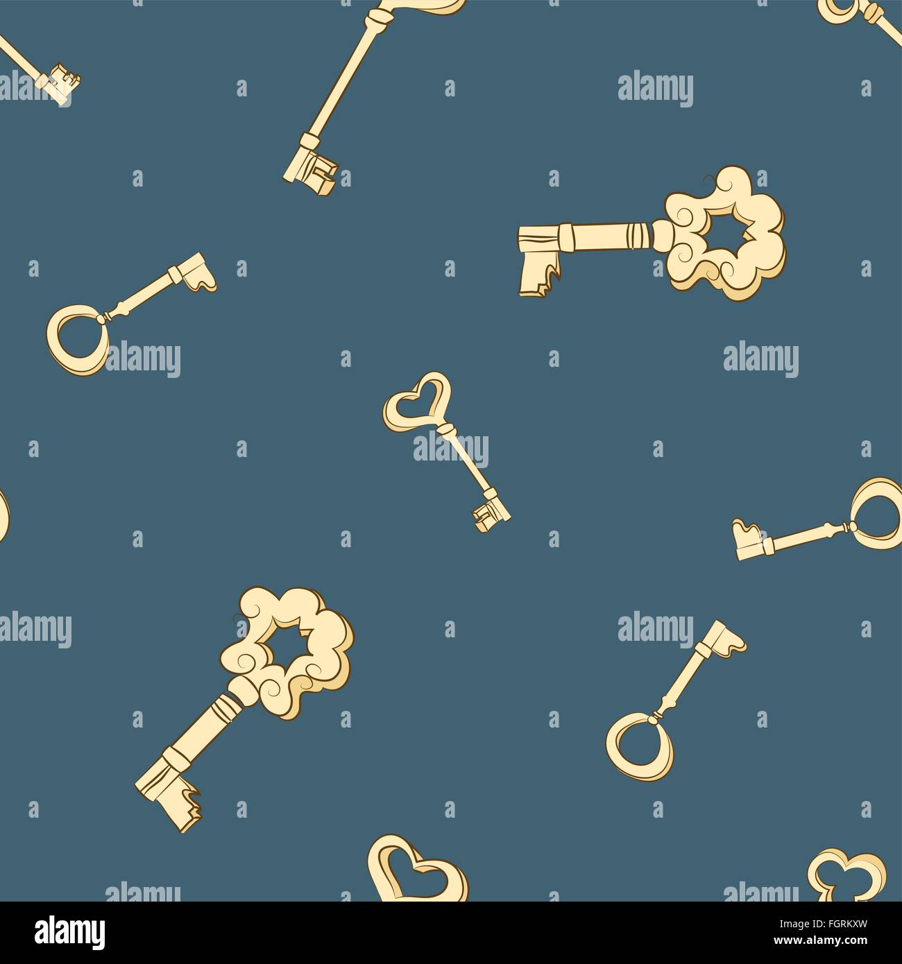Seamless keys pattern Stock Vector Image & Art - Alamy