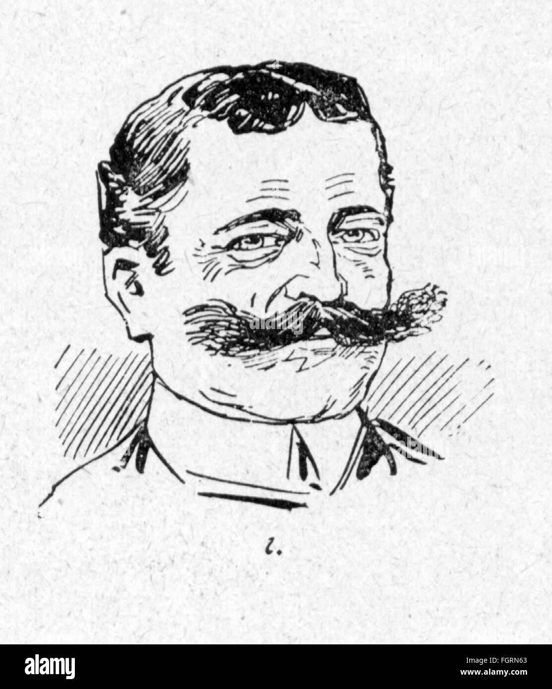 Waxed mustache hi-res stock photography and images - Alamy