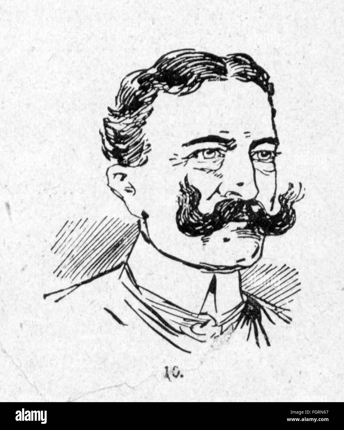 Waxed mustache hi-res stock photography and images - Alamy