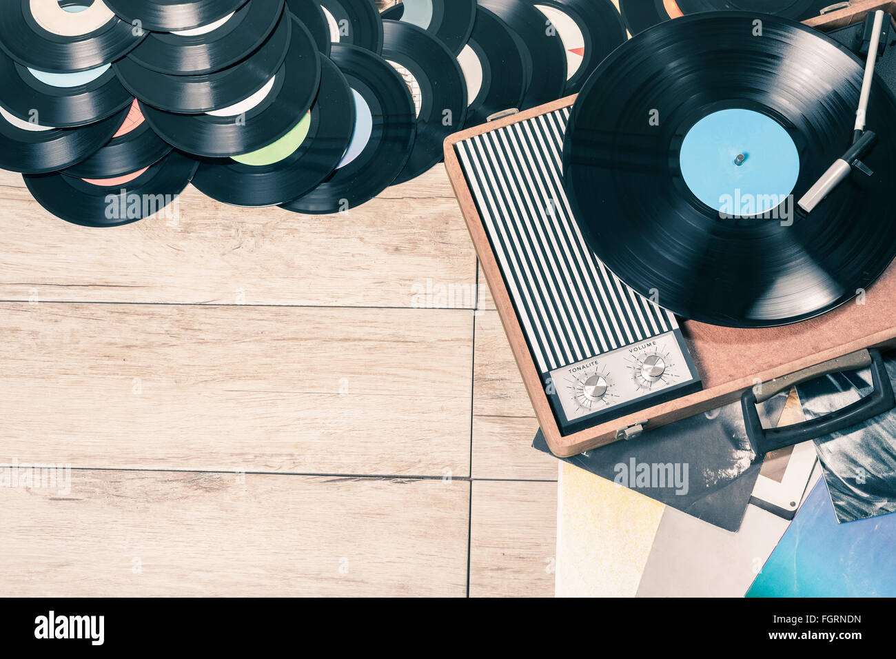 Record player 1960s hi-res stock photography and images - Alamy