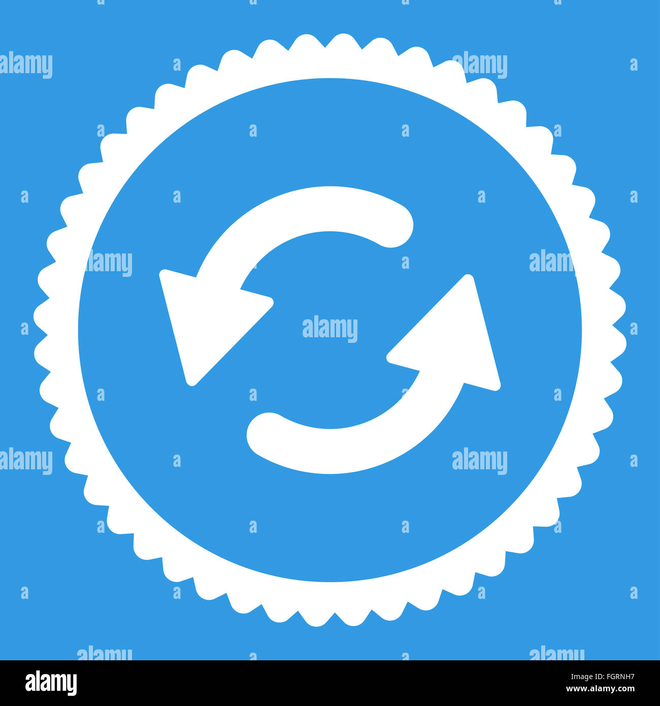 Refresh Ccw flat white color round stamp icon Stock Photo - Alamy Refresh Ccw flat white color round stamp icon Stock Photo - Alamy