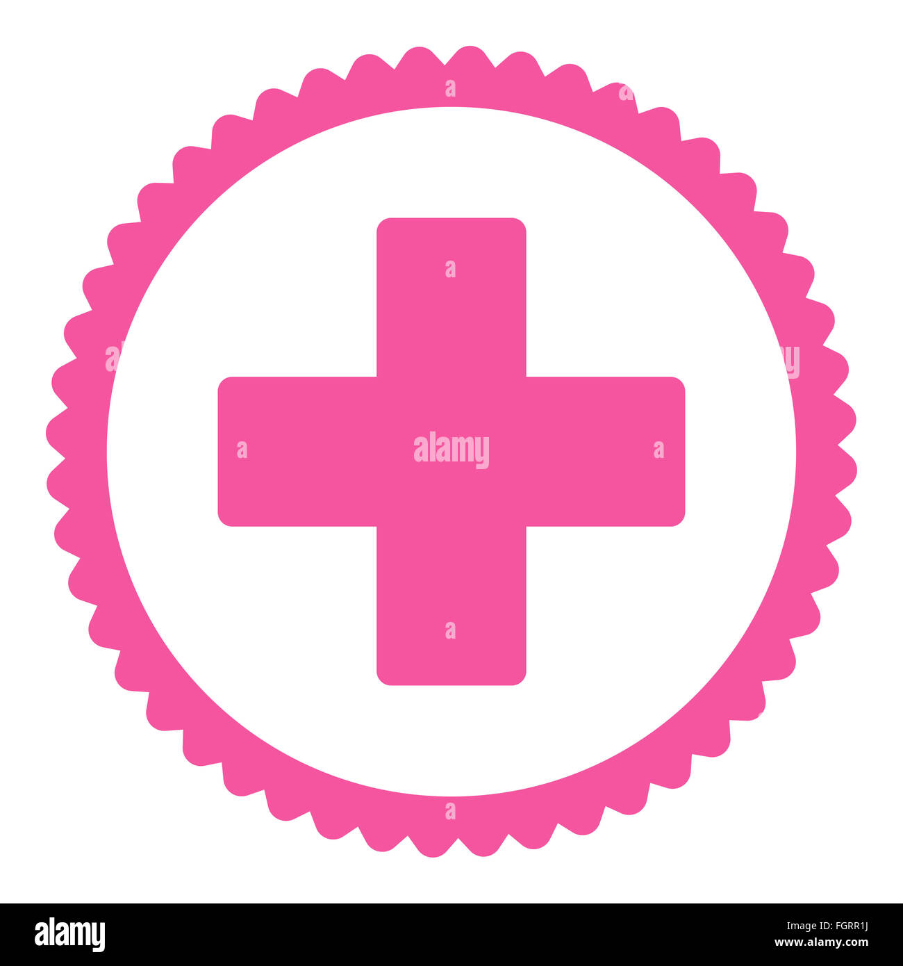 Addition Symbol Pink