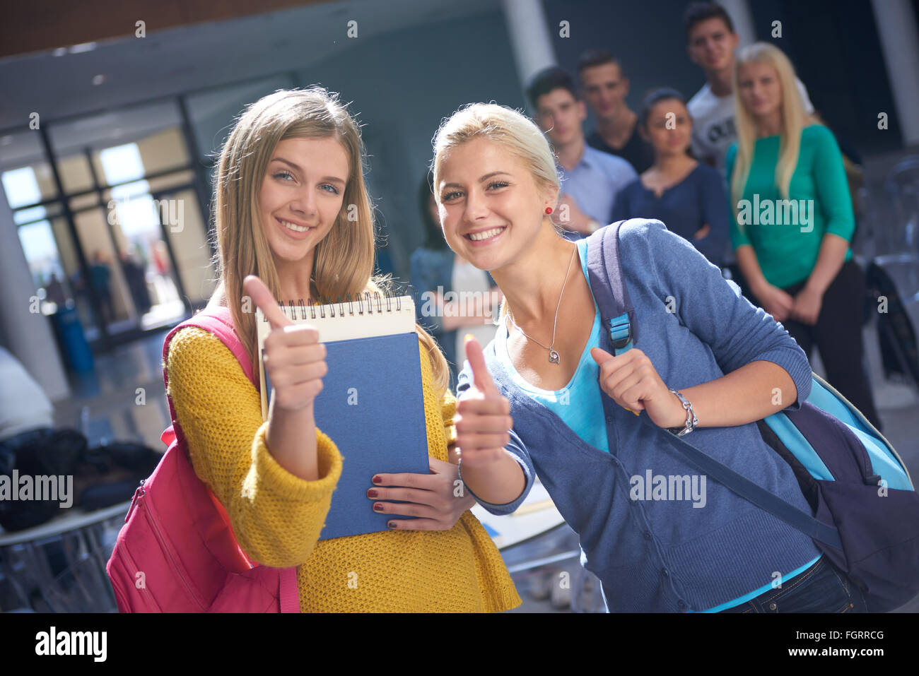 students group study Stock Photo - Alamy