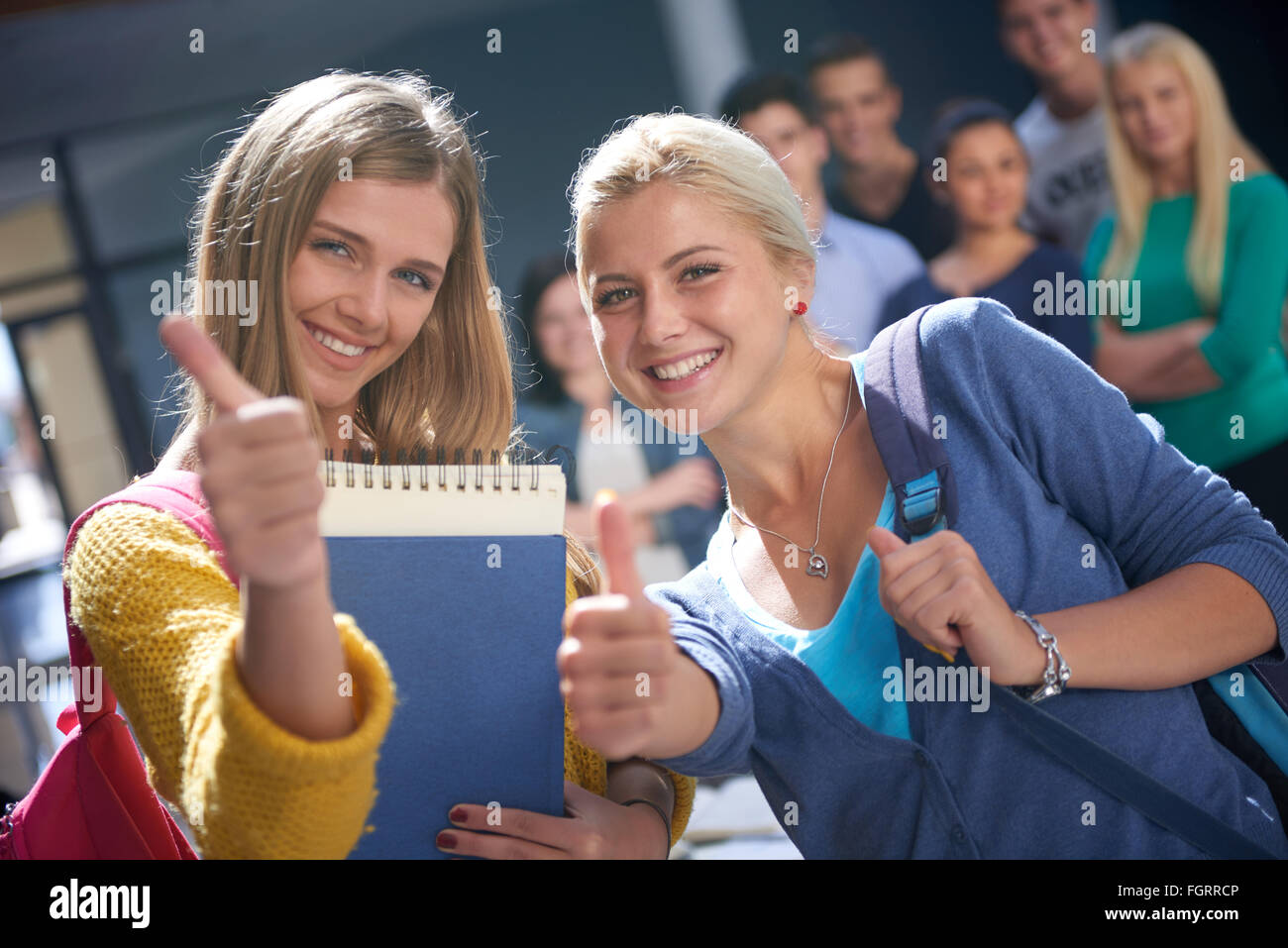 students group study Stock Photo - Alamy
