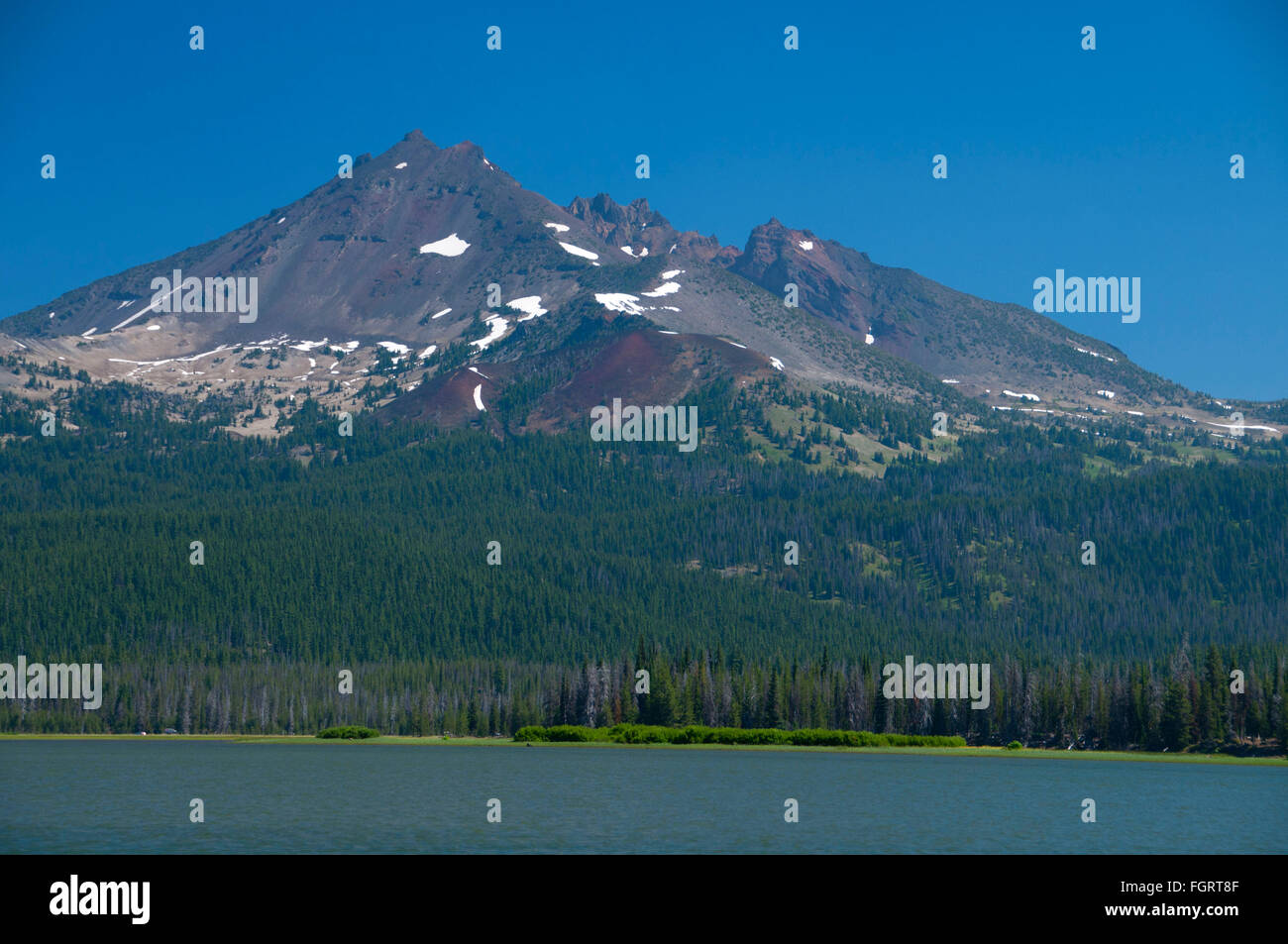 Broken top volcano hi-res stock photography and images - Alamy