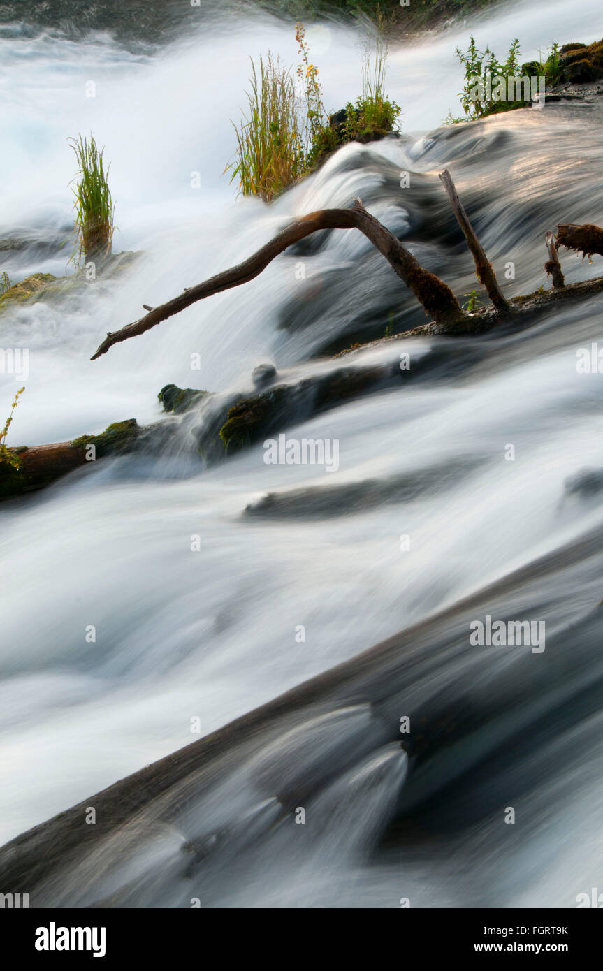 Fall River Falls, LaPine State Park, Oregon Stock Photo - Alamy