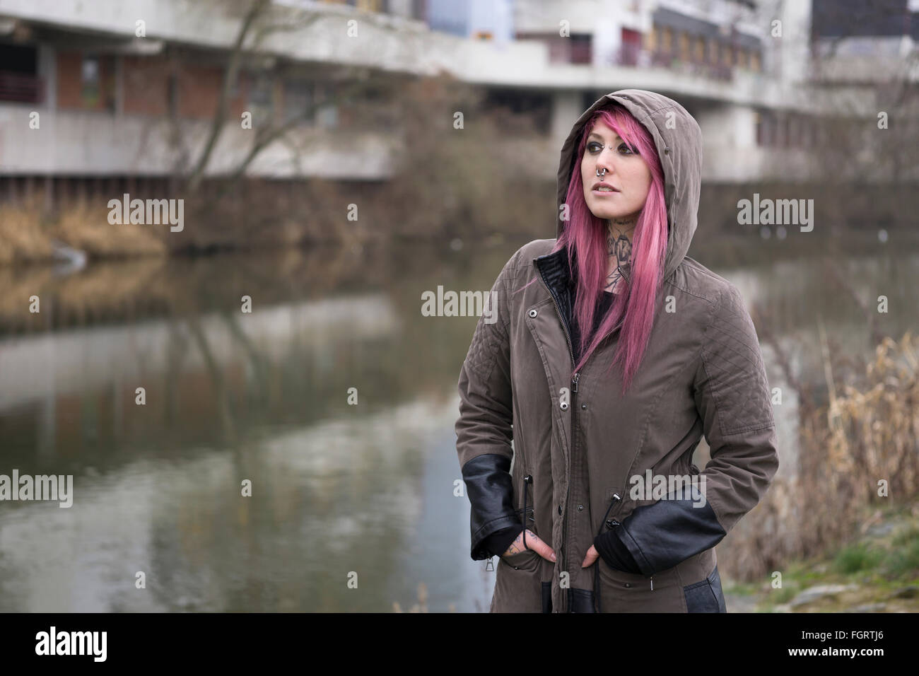 Council estate girl hi-res stock photography and images - Alamy