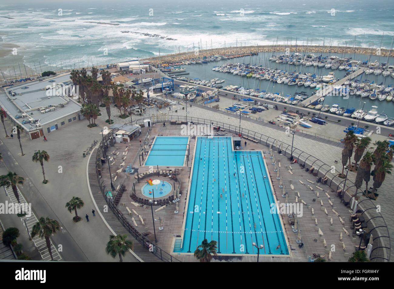 Gordon pool marina tel hi-res stock photography and images - Alamy