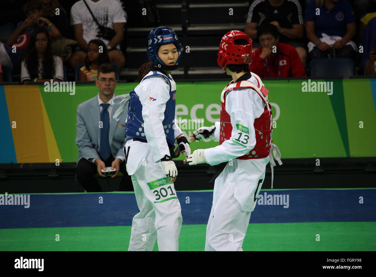 Rio de Janeiro, Brazil, 21 February 2016: In this photo Mayu Hamada ...