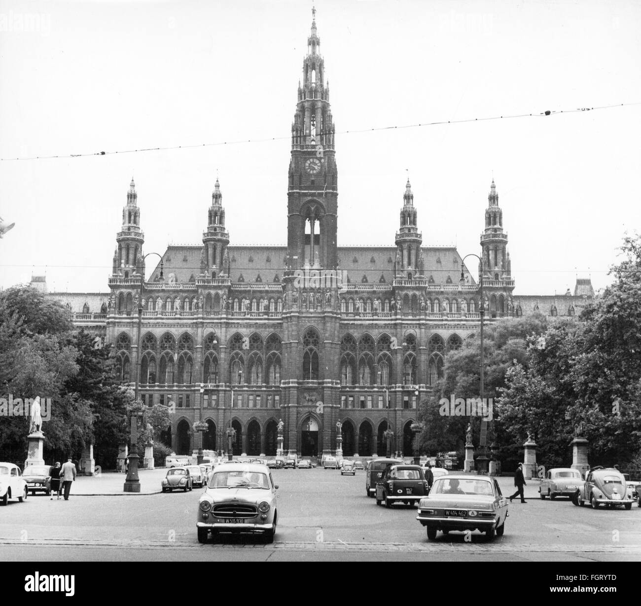geography / travel, Austria, Vienna, building, City Hall, exterior view ...