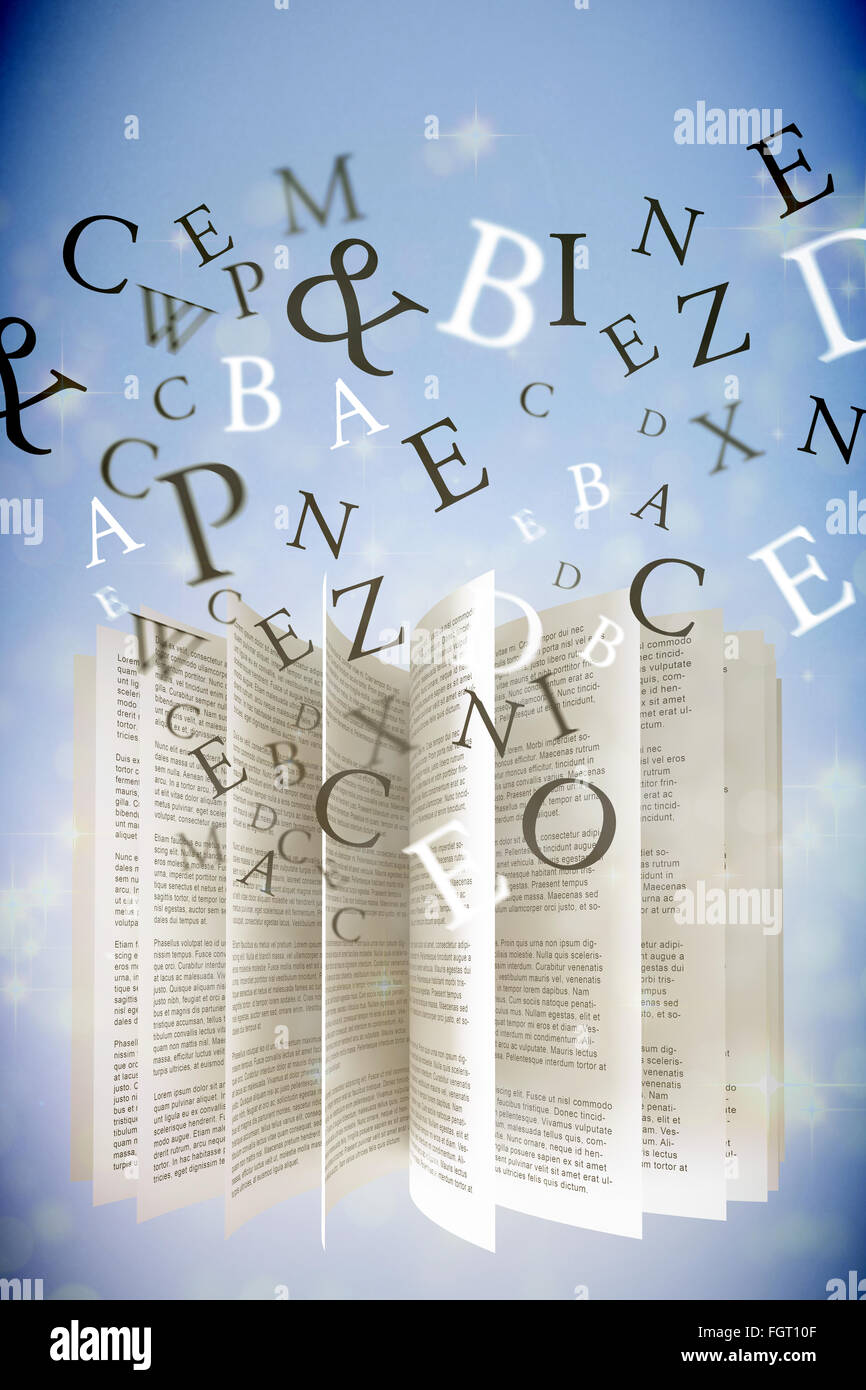 Shimmering letters hi-res stock photography and images - Alamy