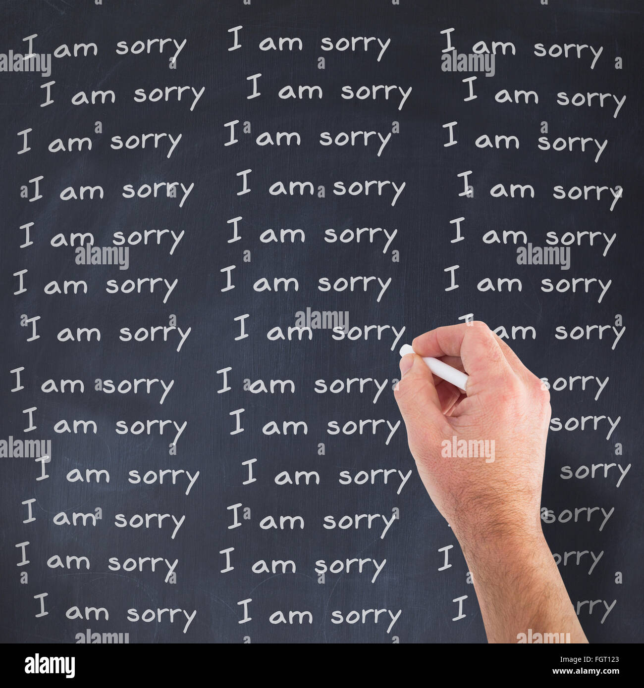 Punishment writing lines hi-res stock photography and images - Alamy