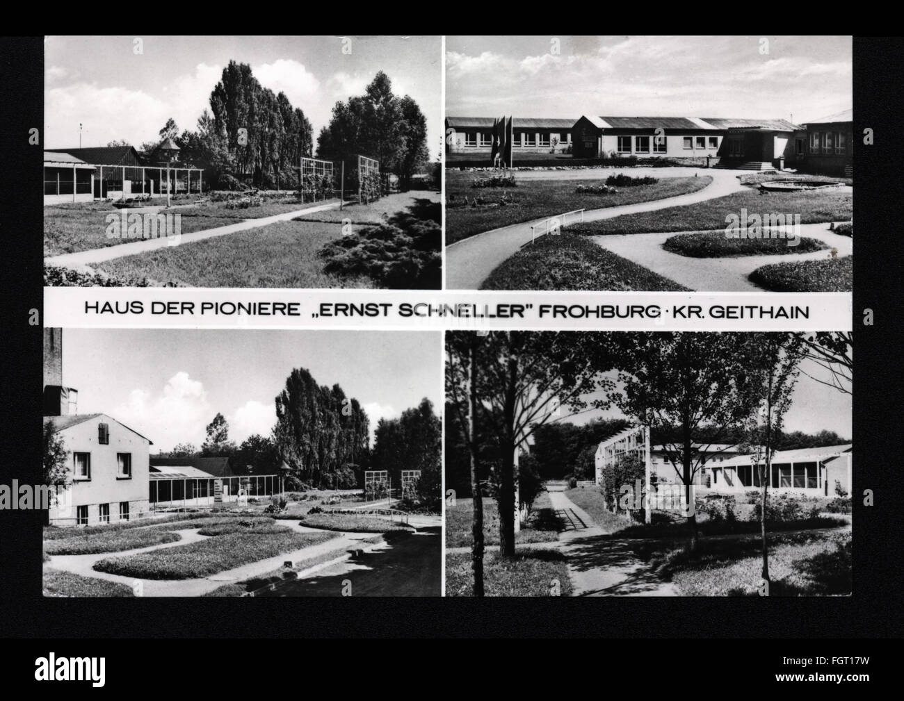 Germany, Frohburg, Saxony, building, House of the Pioneers "Ernst ...