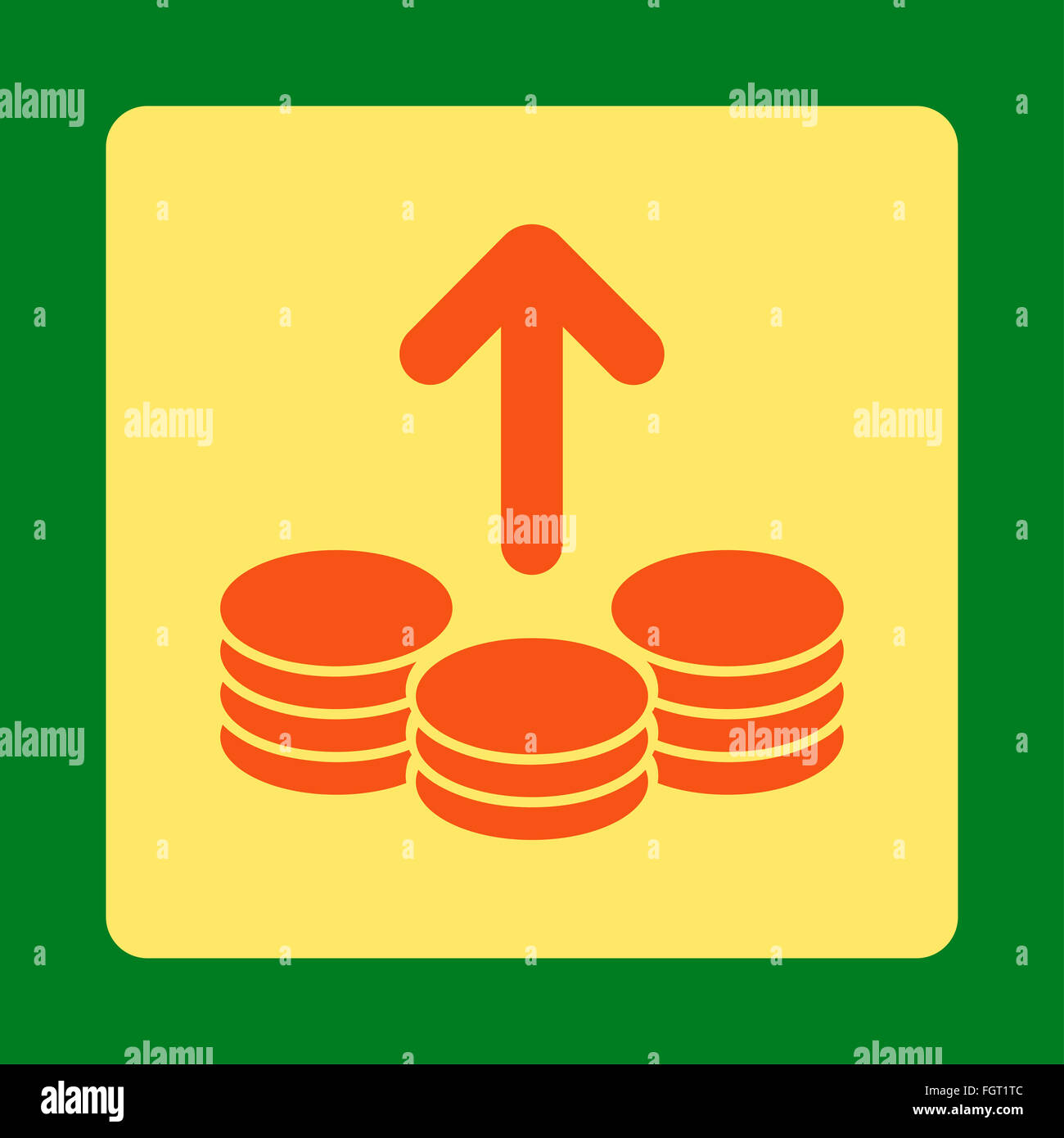 Payout Icon from Commerce Buttons OverColor Set Stock Photo - Alamy
