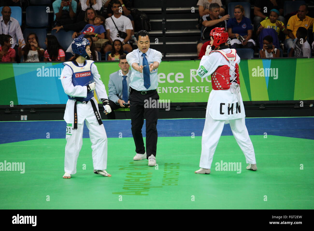 Rio de Janeiro, Brazil, 21 February 2016: In this photo Mayu Hamada ...