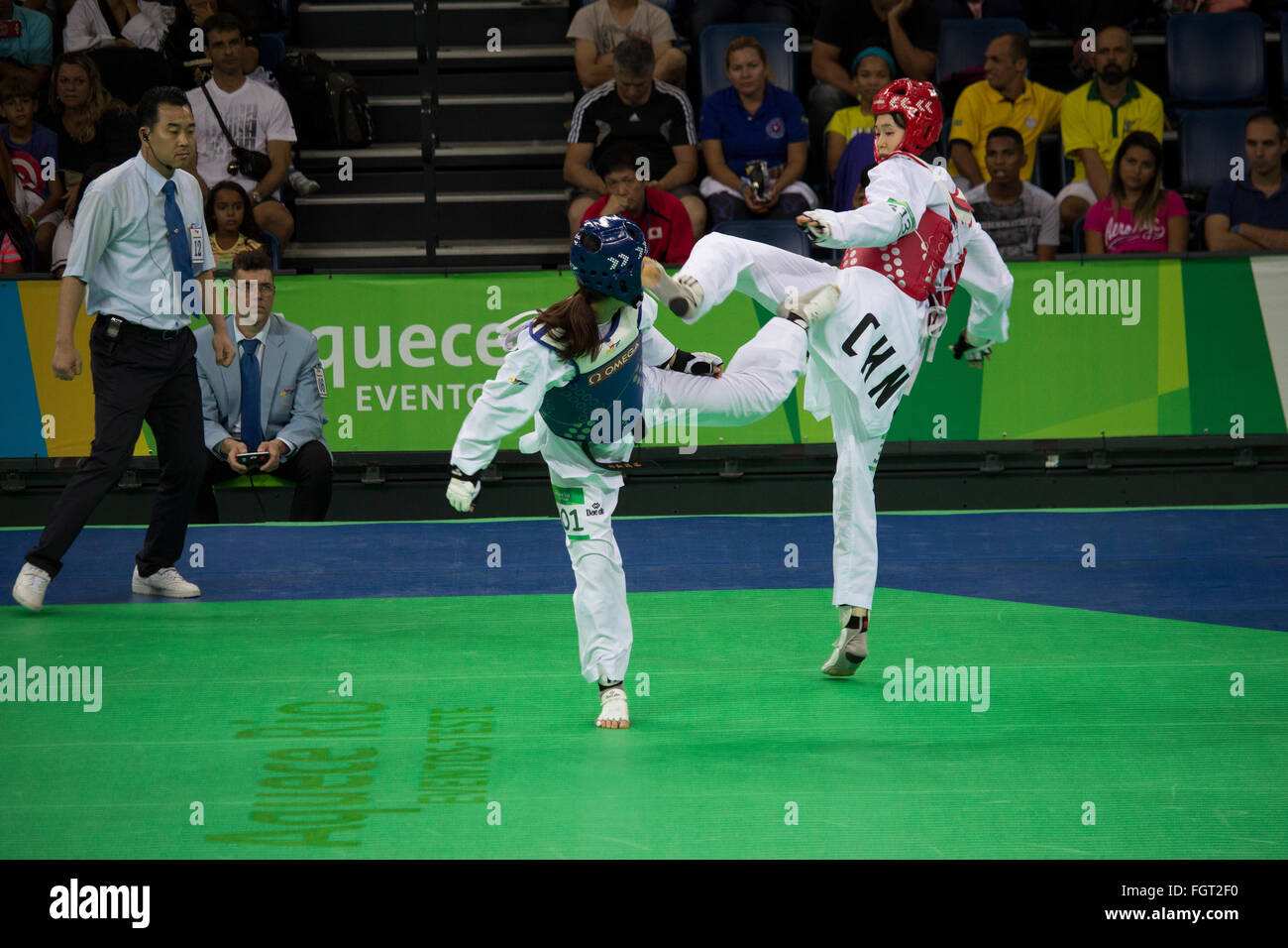 Rio de Janeiro, Brazil, 21 February 2016: In this photo Mayu Hamada ...