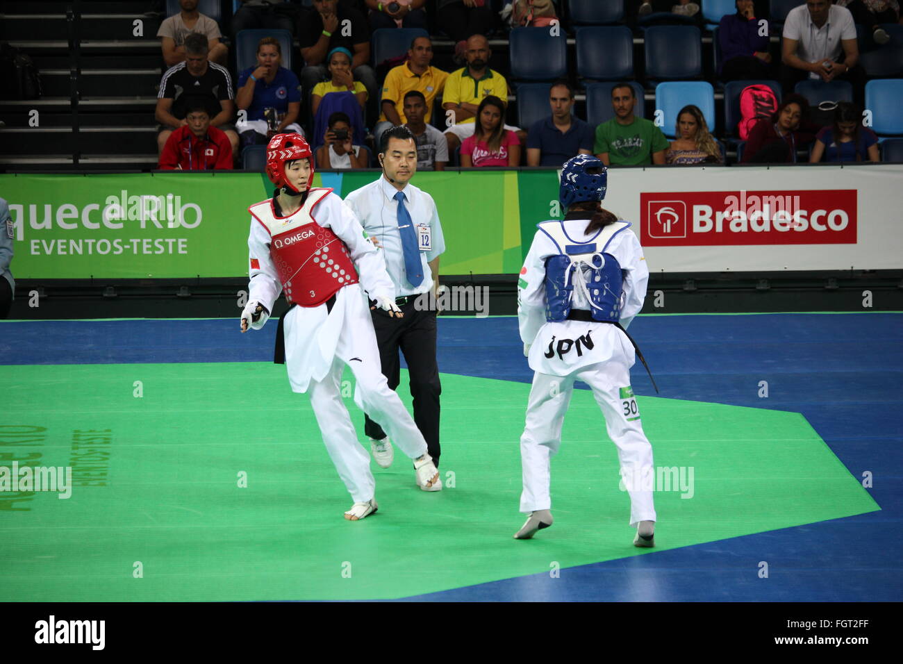 Rio de Janeiro, Brazil, 21 February 2016: In this photo Mayu Hamada ...