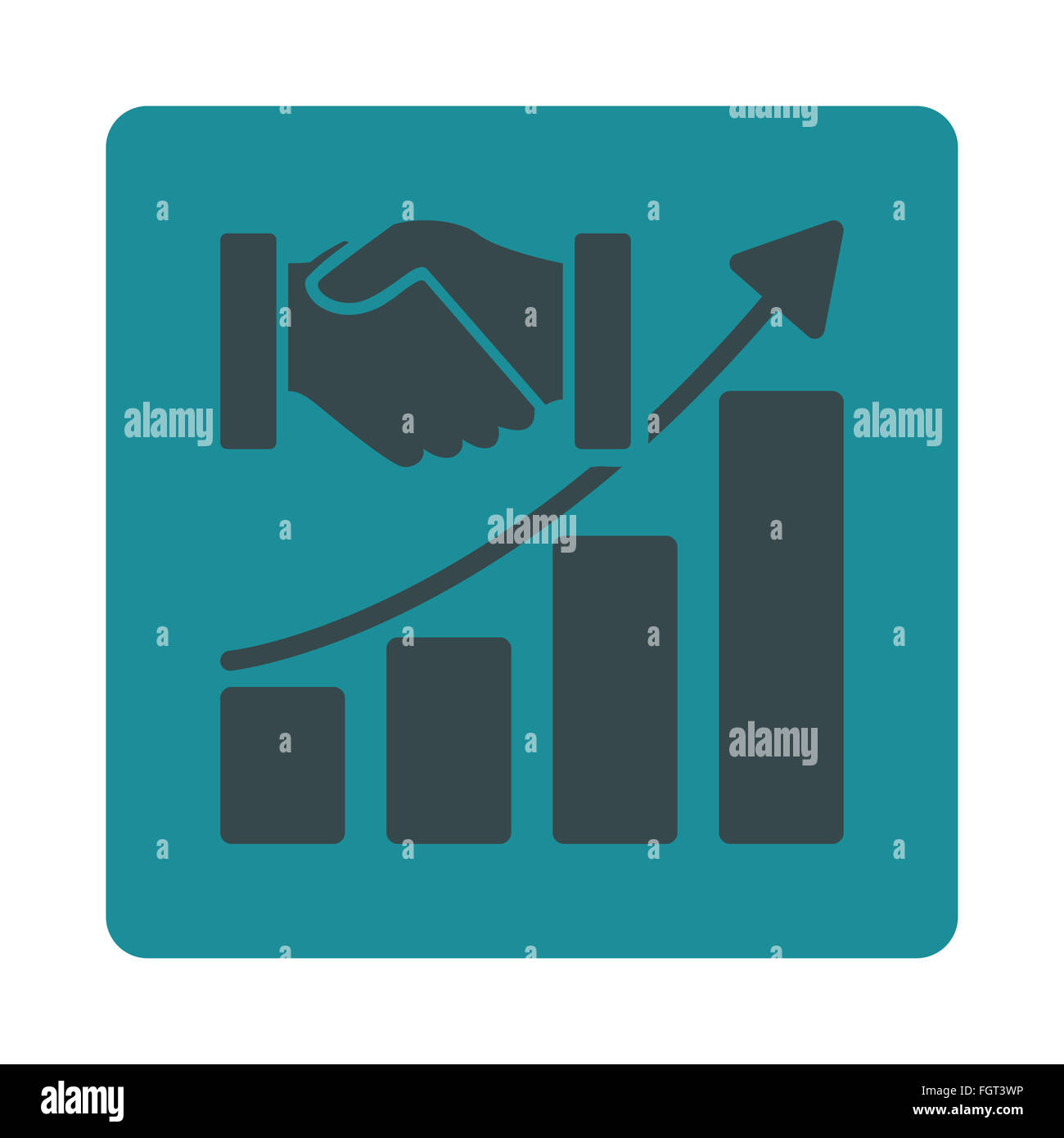 Acquisition Growth Icon Stock Photo - Alamy