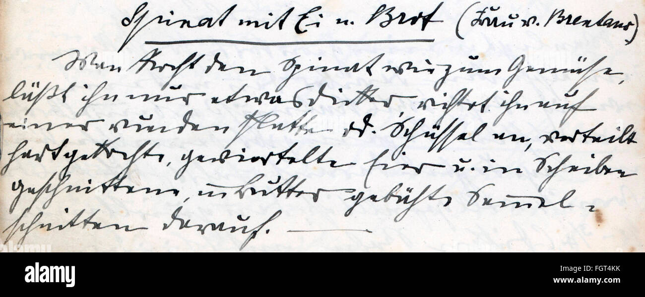 Recipes 1920s hi-res stock photography and images - Alamy