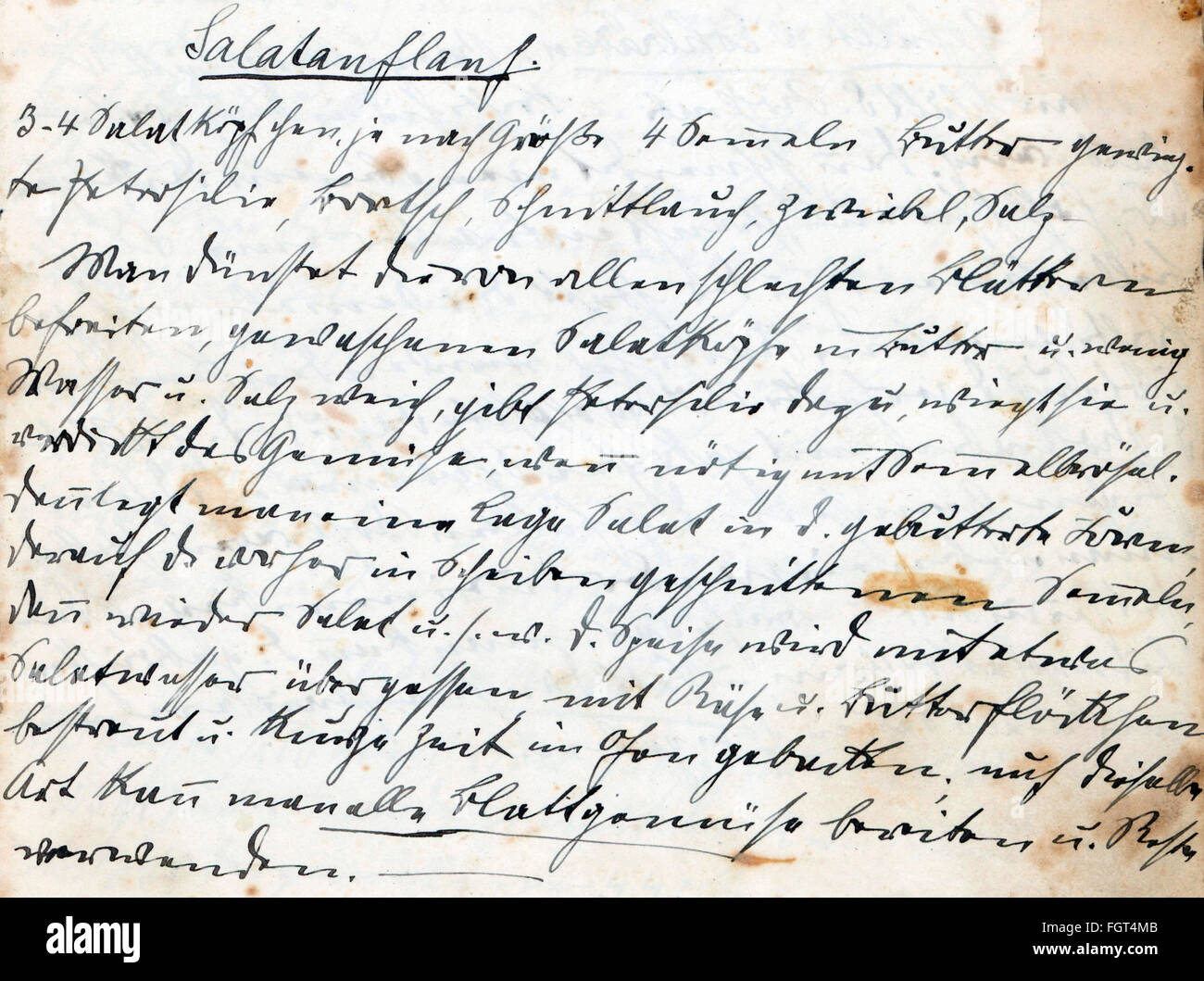 Recipes 1920s hi-res stock photography and images - Alamy