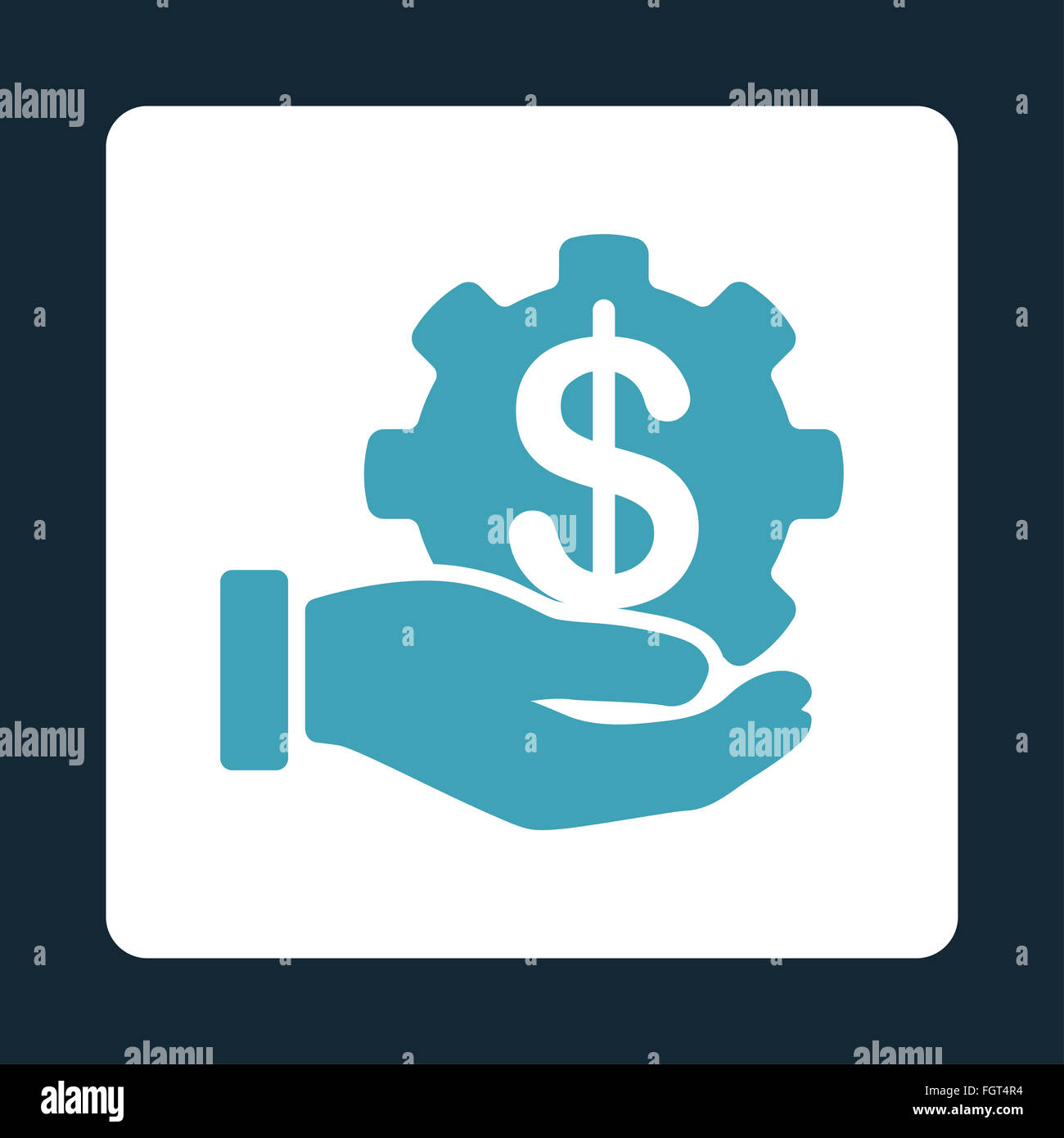 Payment Service Icon Stock Photo - Alamy