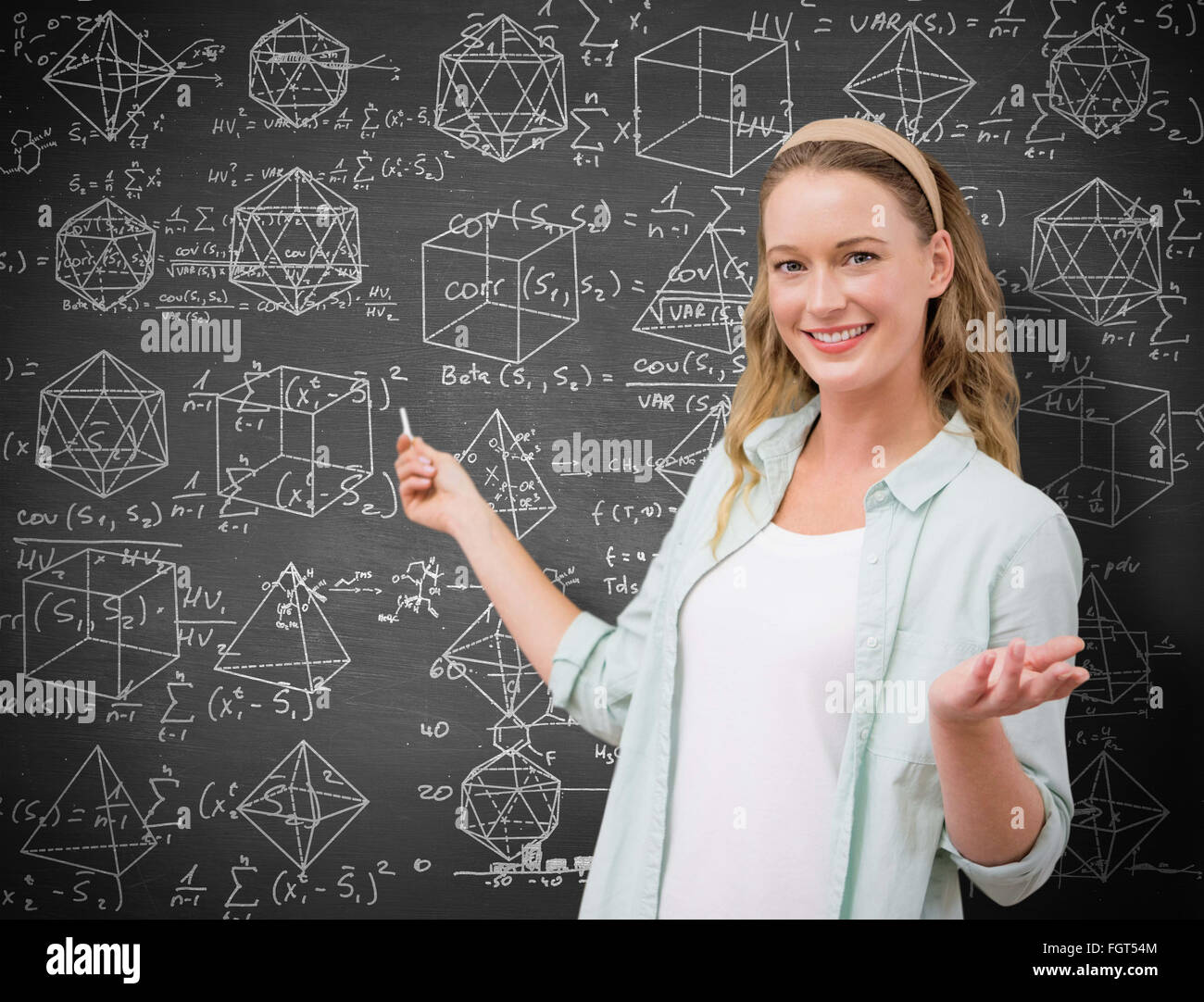 Maths teacher computer hi-res stock photography and images - Alamy