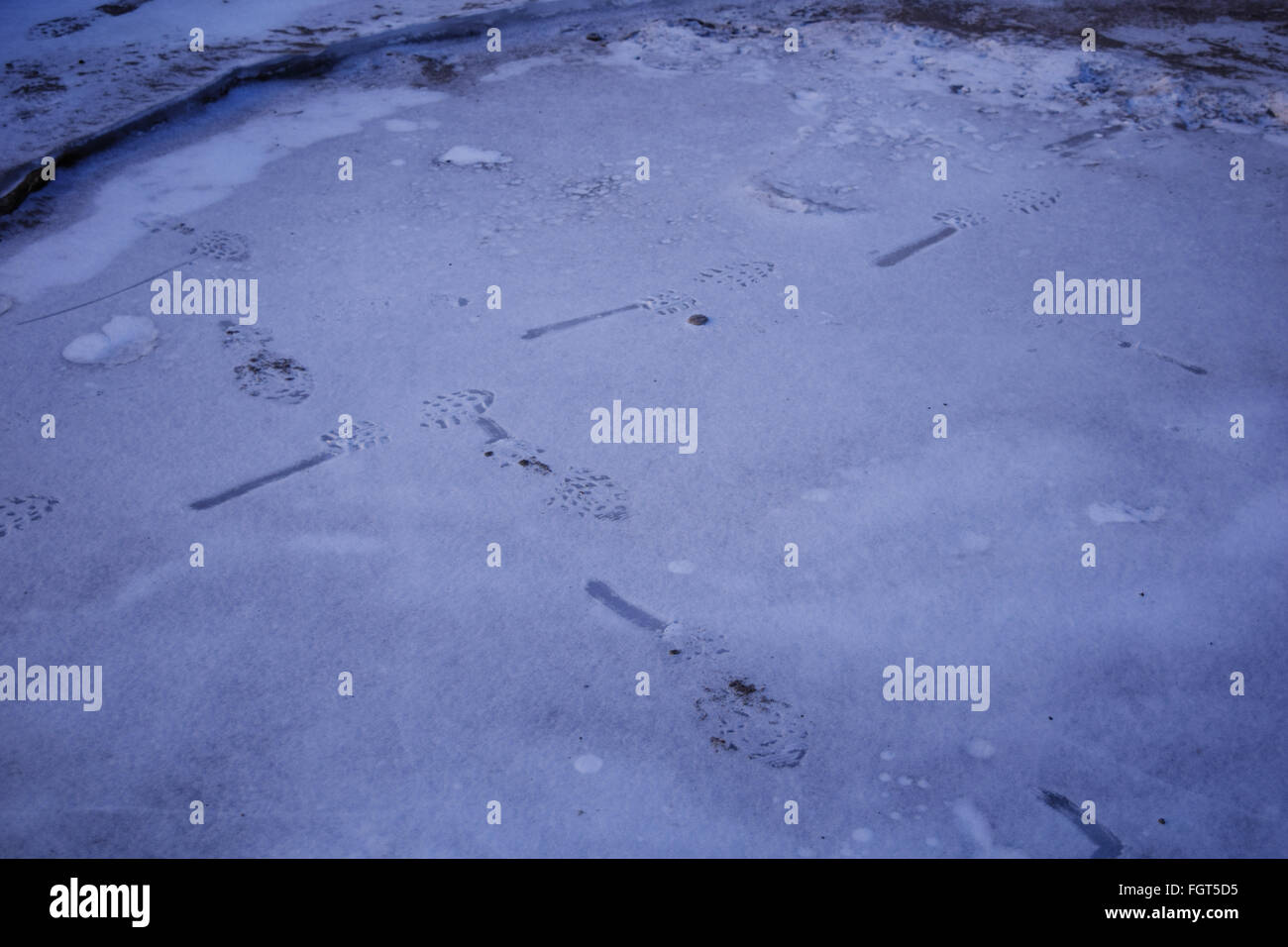 Footmarks hi-res stock photography and images - Alamy