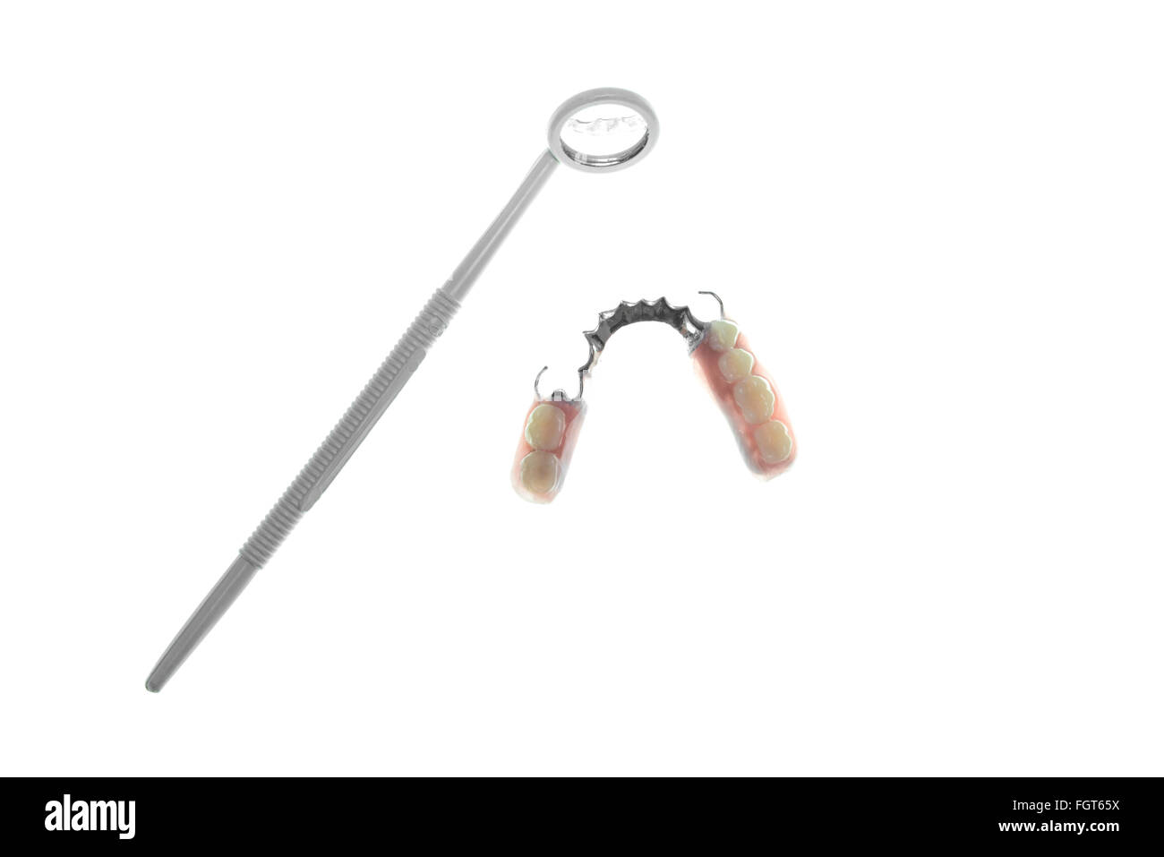 Partial denture Cut Out Stock Images & Pictures - Alamy