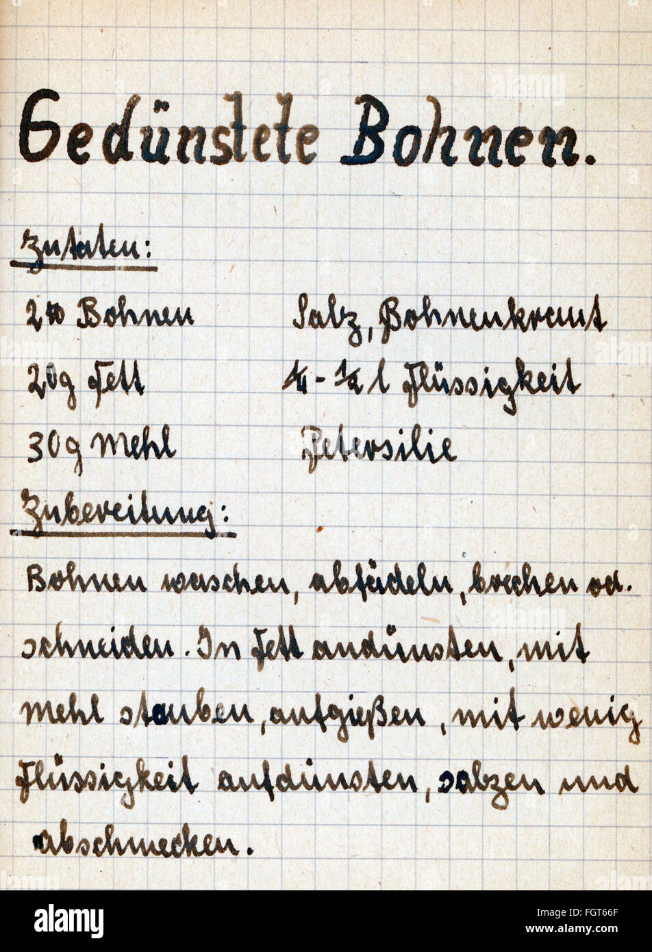 1940s recipes hi-res stock photography and images - Alamy