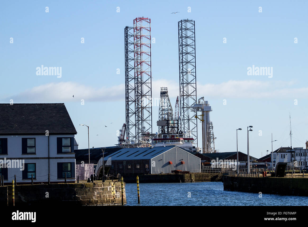 Rowan Oil Rig Stock Photos & Rowan Oil Rig Stock Images - Alamy