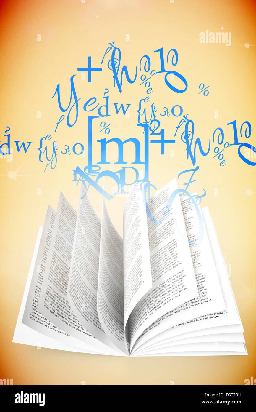 Composite image of letter and number jumble Stock Photo - Alamy