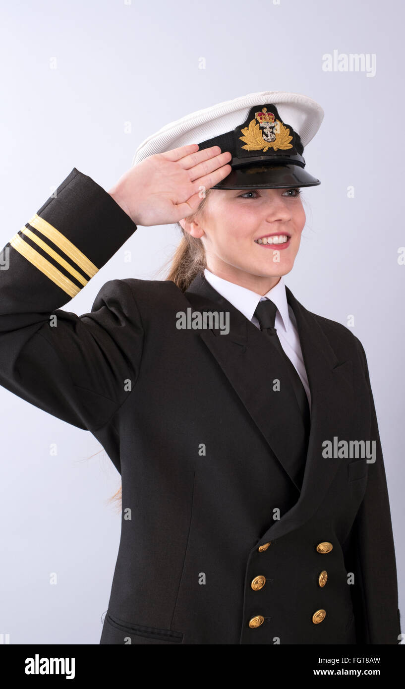 Female naval officer hi-res stock photography and images - Alamy