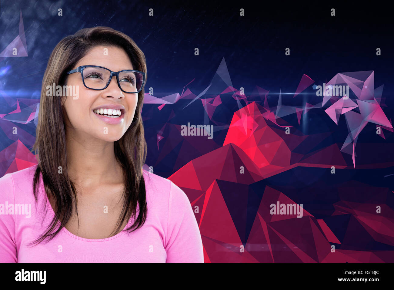 Beautiful indian woman wearing glasses hi-res stock photography and ...