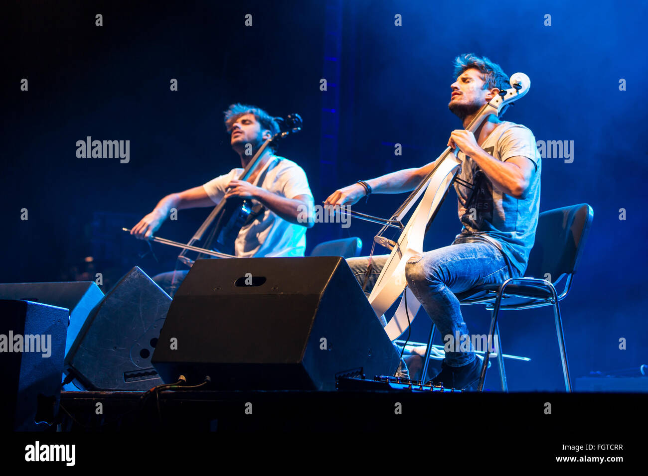 2cellos cellist hi-res stock photography and images - Alamy