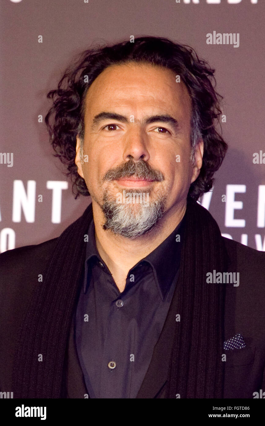 Rome, Casa del Cinema, the premiere of the film "Revenant". Pictured ...