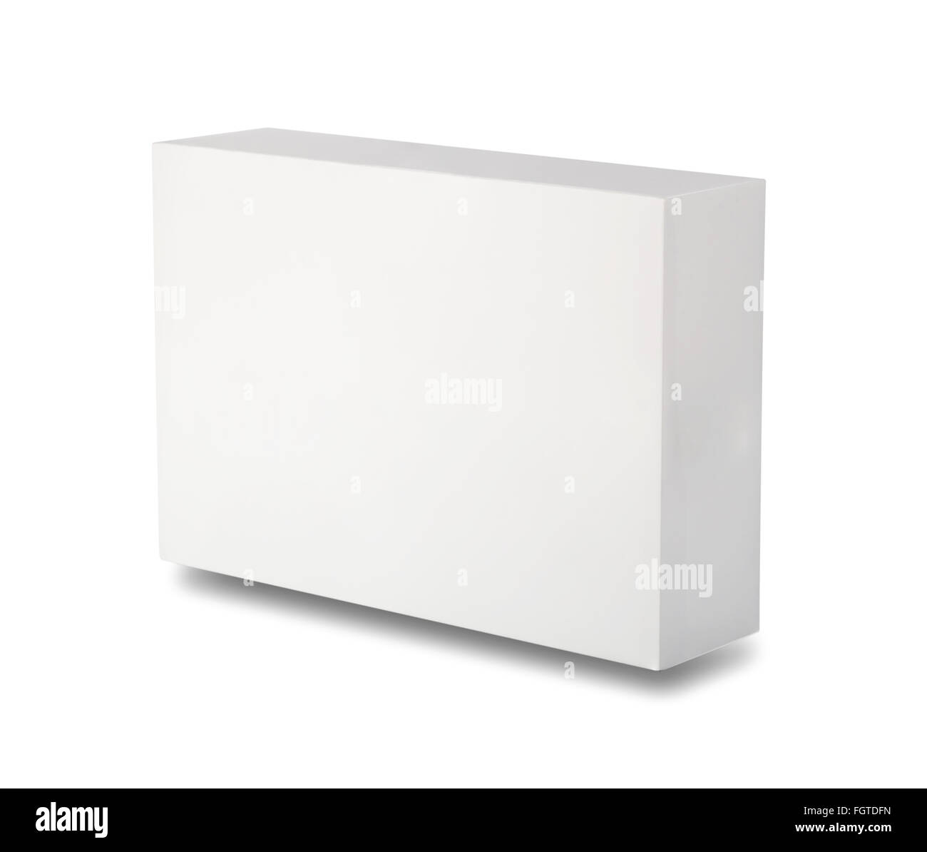 White empty cardboard box Stock Photo - Alamy