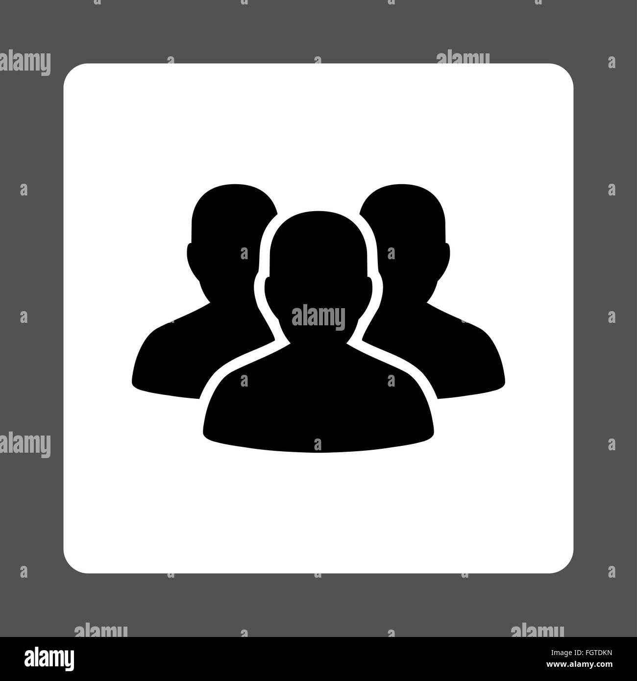 Account Group Icon Stock Photo - Alamy